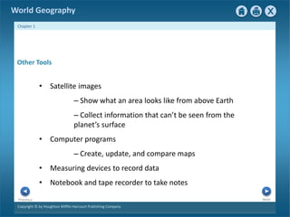 Ch.1 geographer's world | PPT
