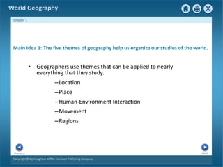 Ch.1 geographer's world | PPT | Geography | Science