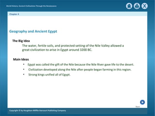 Ch.4 ancient egypt and kush | PPT