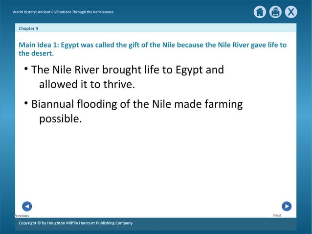 Ch.4 ancient egypt and kush | PPT