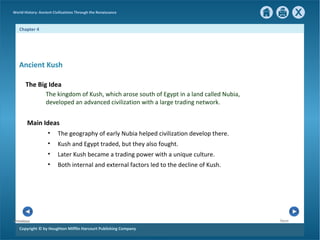 Ch.4 ancient egypt and kush | PPT