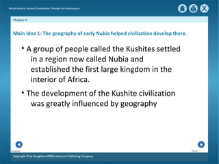 Ch.4 ancient egypt and kush | PPT