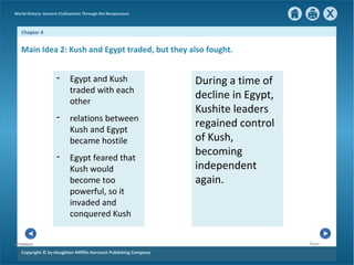 Ch.4 ancient egypt and kush | PPT