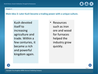Ch.4 ancient egypt and kush | PPT