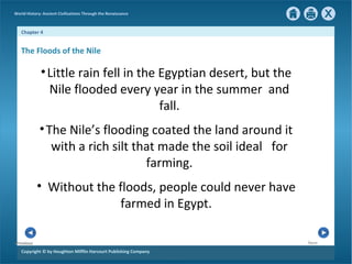 Ch.4 ancient egypt and kush | PPT