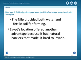 Ch.4 ancient egypt and kush | PPT
