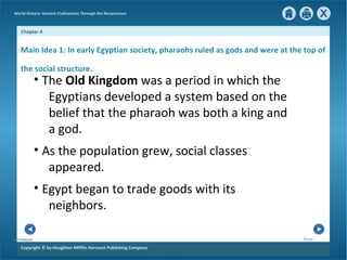 Ch.4 ancient egypt and kush | PPT