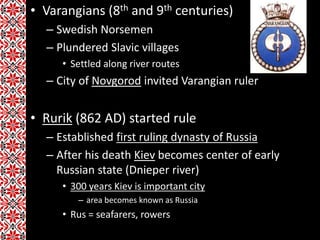 Ch.6b-Early Russia & Islam | PPT