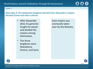 Ch.9 The Greek World | PPT