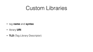Ch. 9 jsp standard tag library | PPT