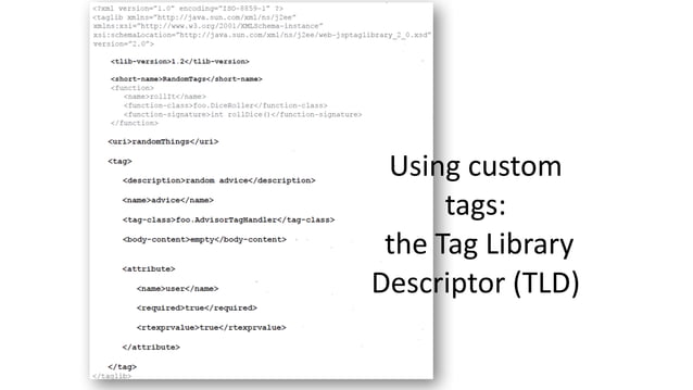 Ch. 9 jsp standard tag library | PDF