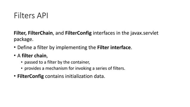 Ch. 13 filters and wrappers | PDF | Web Development | Internet