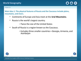 Ch.16 russia and the caucasus | PPT