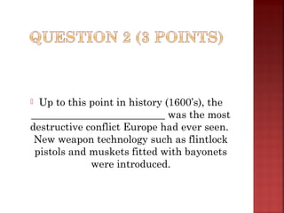 Absolutism and Revolutions Review | PPT