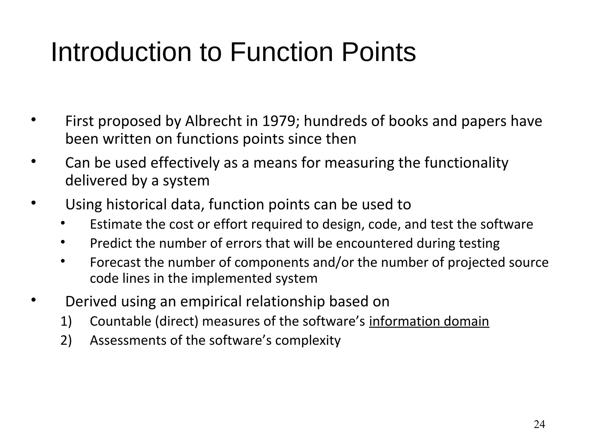 Chapter 15 software product metrics | PPT