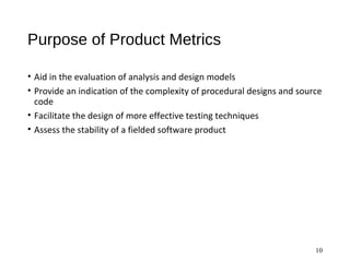 Chapter 15 software product metrics | PPT