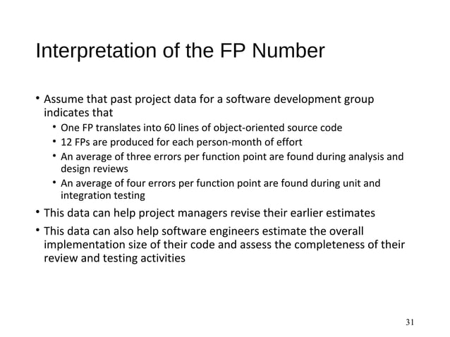 Chapter 15 software product metrics | PPT