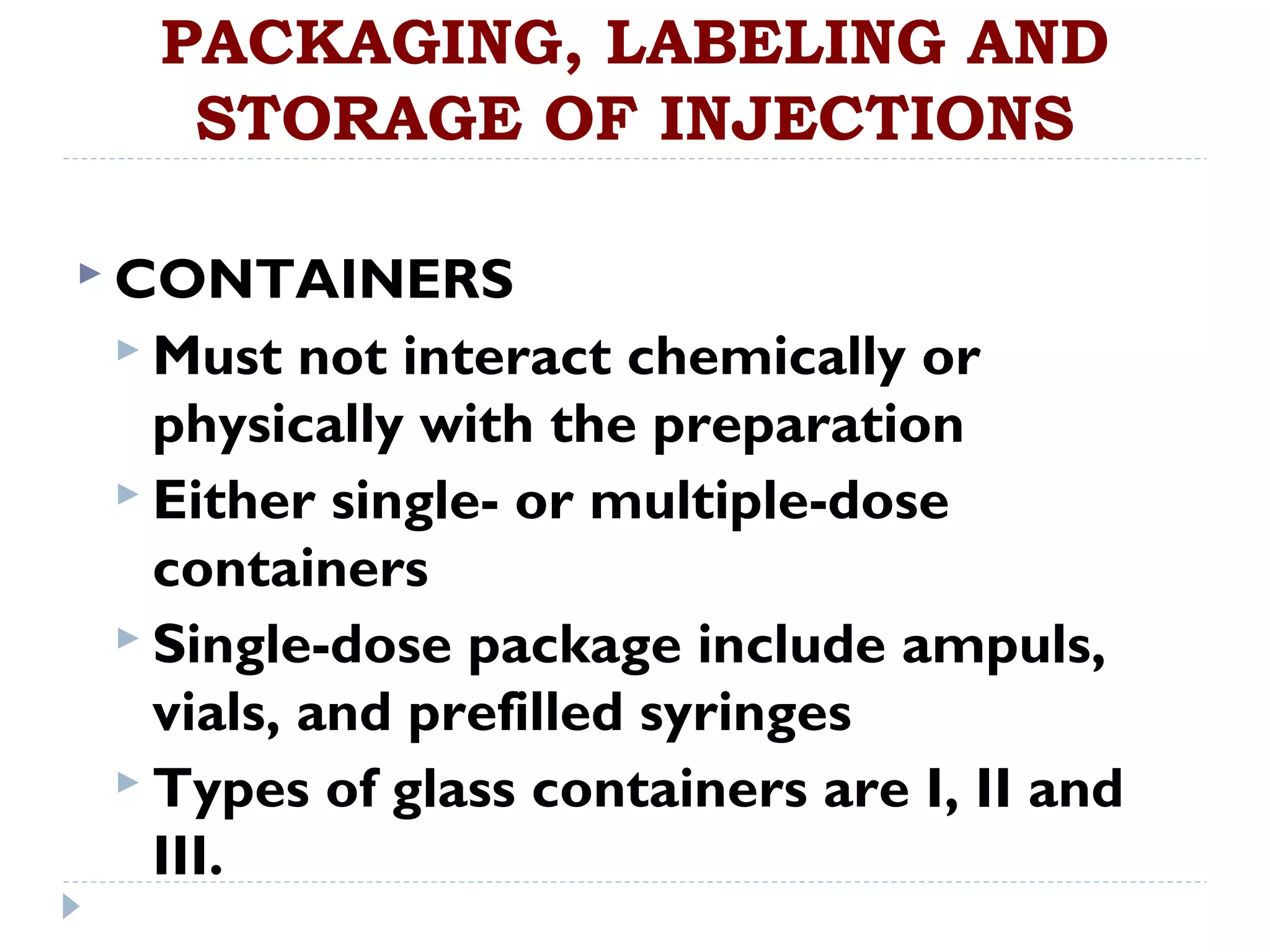 Ch. 15 sterile dosage forms | PPT