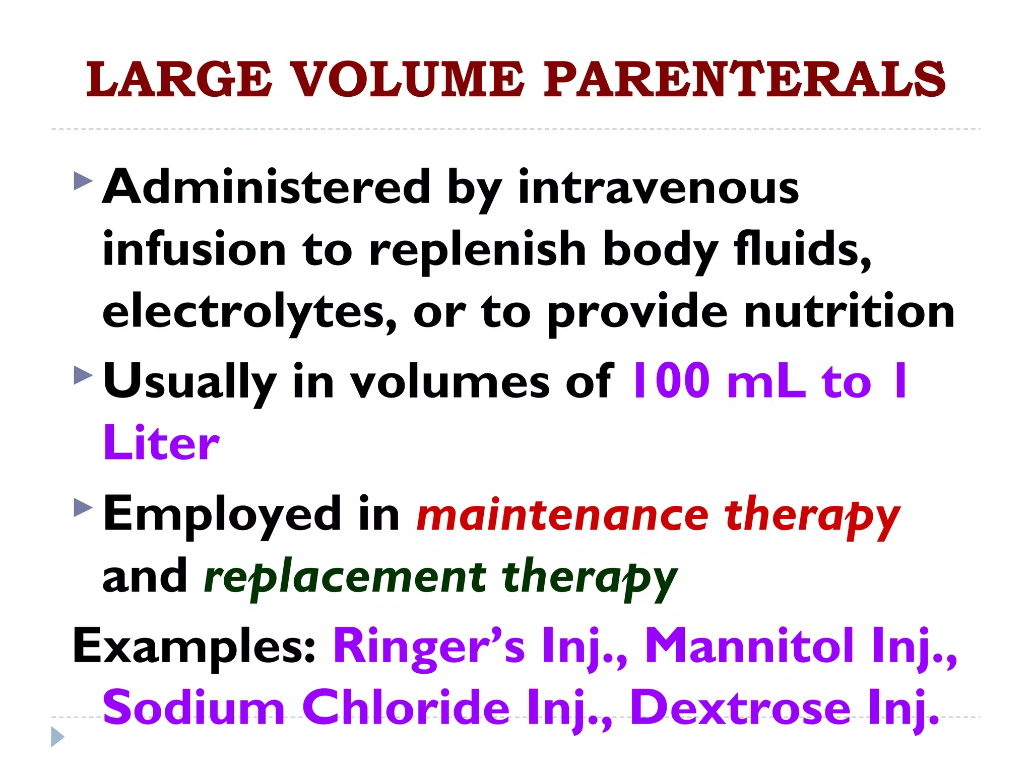 Ch. 15 sterile dosage forms | PPT