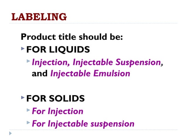Ch. 15 sterile dosage forms | PPT | Pharmaceutical Drugs | Medical Health