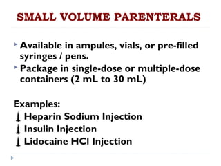 Ch. 15 sterile dosage forms | PPT