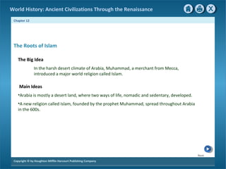 Ch.12 the islamic world (new) | PPT | Islam | Religion & Spirituality