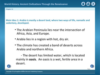 Ch.12 the islamic world (new) | PPT