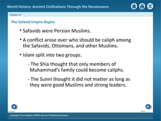 Ch.12 the islamic world (new) | PPT