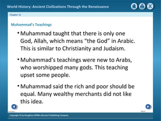 Ch.12 the islamic world (new) | PPT