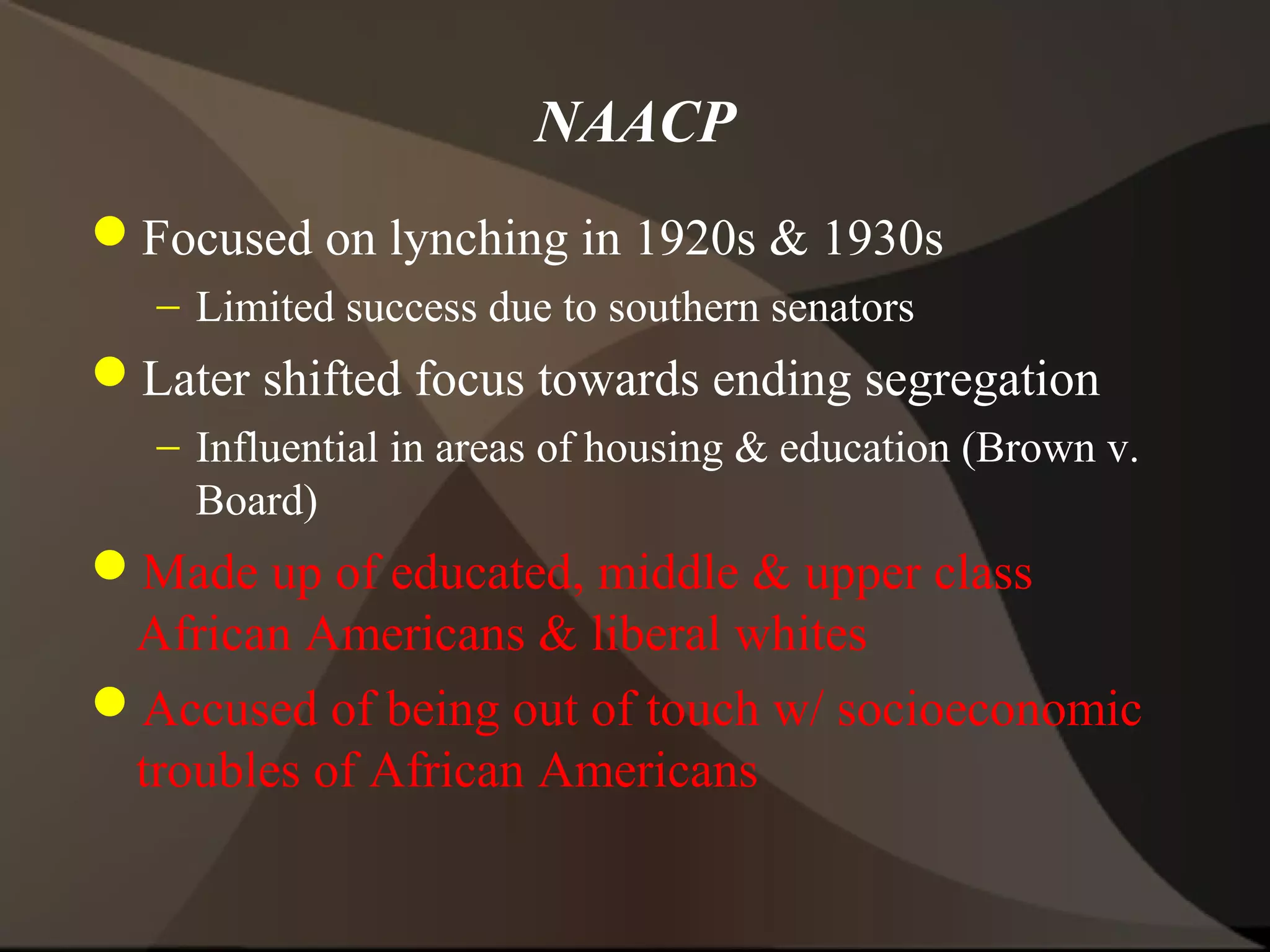 Civil Rights Leaders & Strategies | PPT