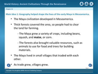 Ch.16 the early americas- 2003 | PPT