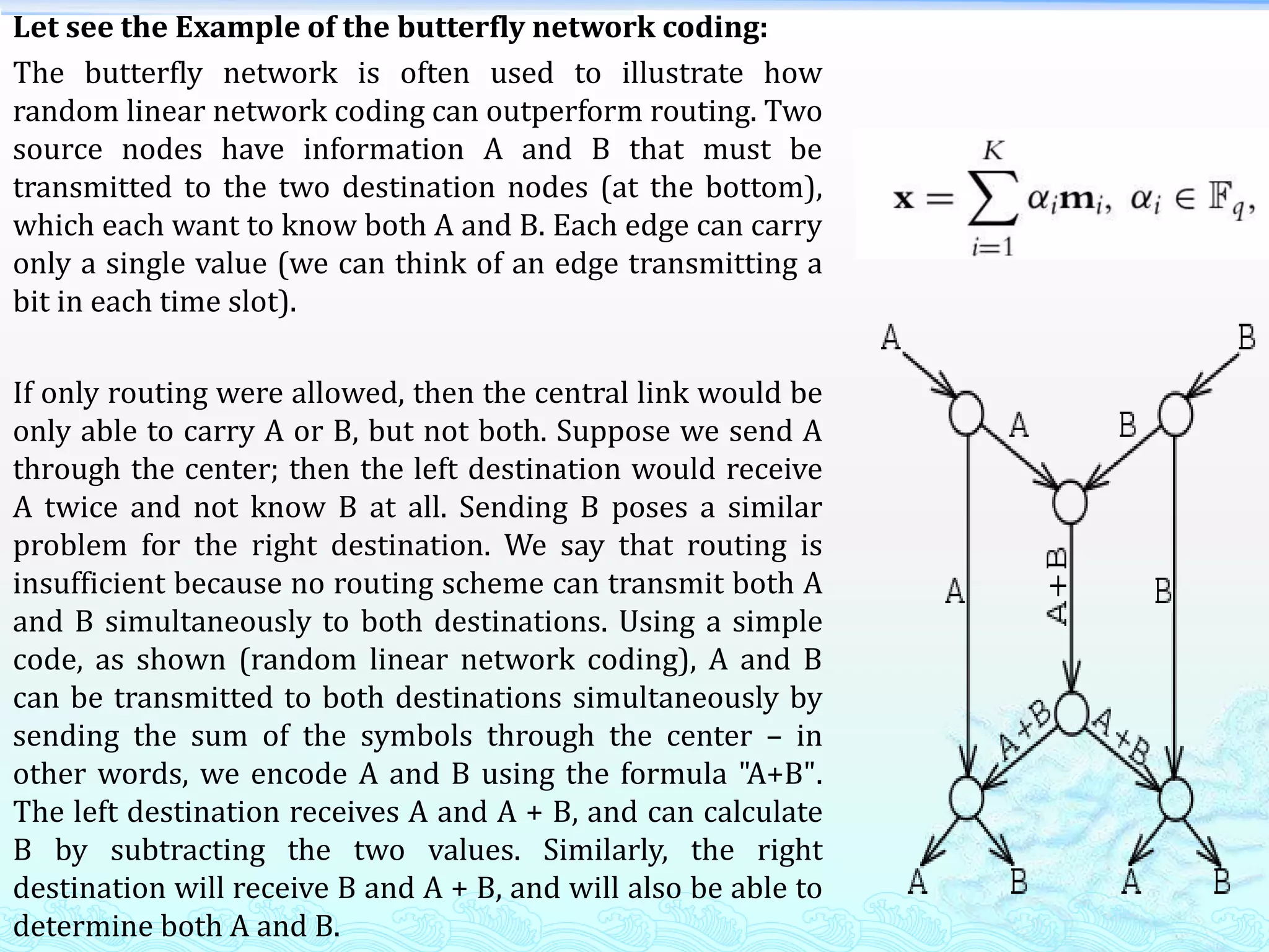 Network Coding in Disruption Tolerant Network (DTN) | PPTX