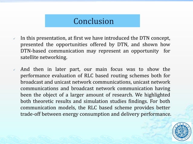 Network Coding In Disruption Tolerant Network Dtn Ppt