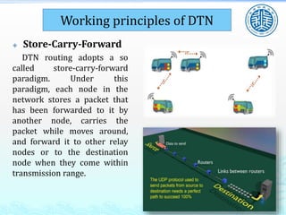 Network Coding in Disruption Tolerant Network (DTN) | PPTX