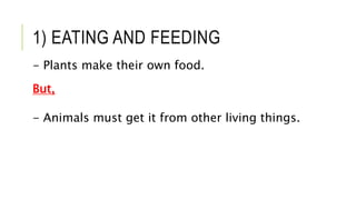 Ch.1.the characteristics of living things (biology) | PPTX