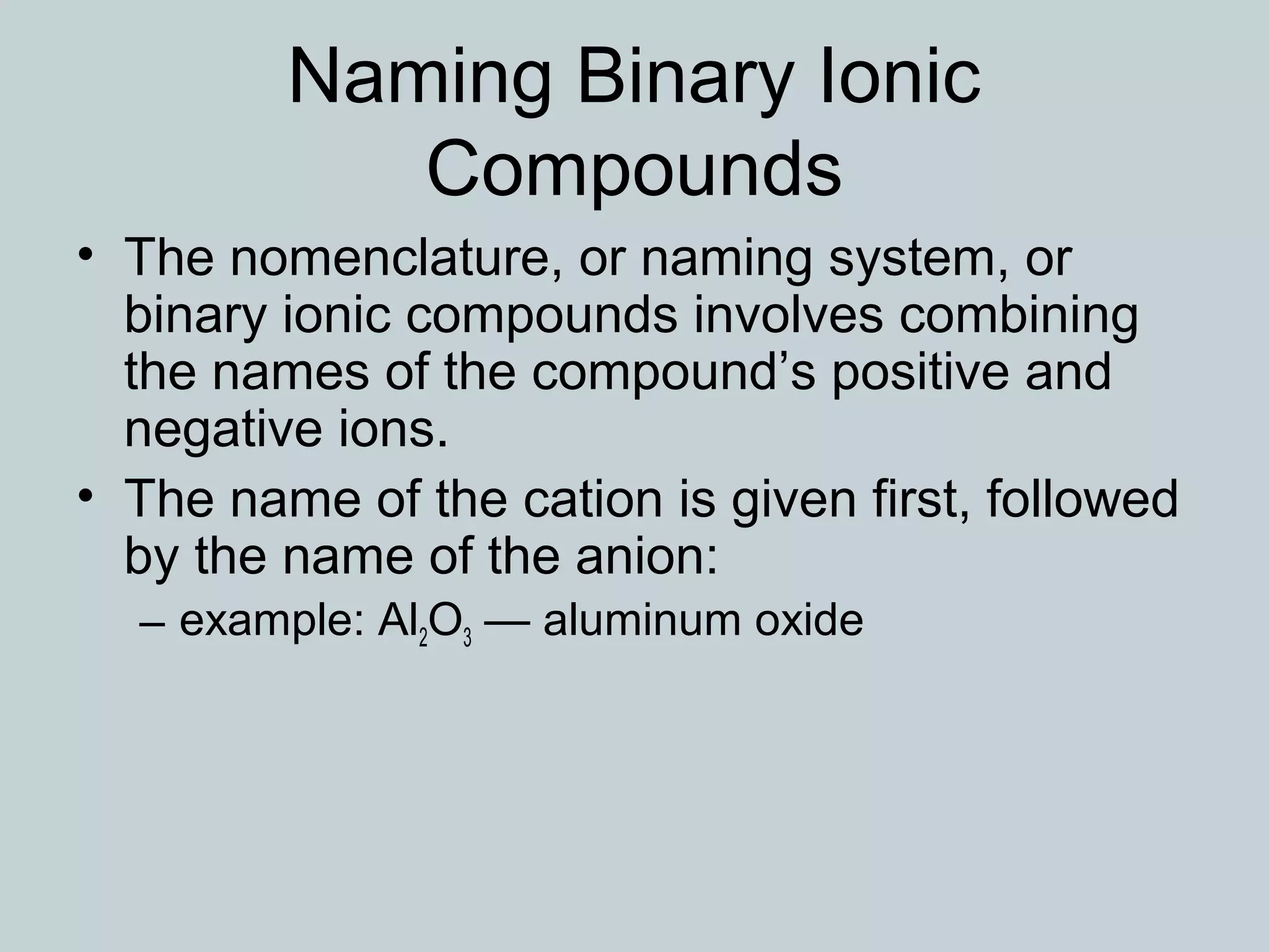 Unit 7.2 Ionic Bonding | PPT