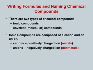 Unit 7.2 Ionic Bonding | PPT | Chemistry | Science