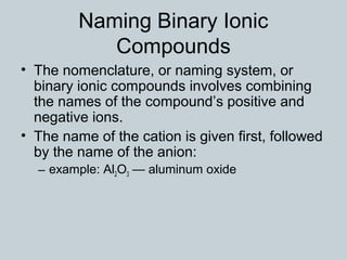 Unit 7.2 Ionic Bonding | PPT | Chemistry | Science