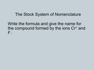 Unit 7.2 Ionic Bonding | PPT