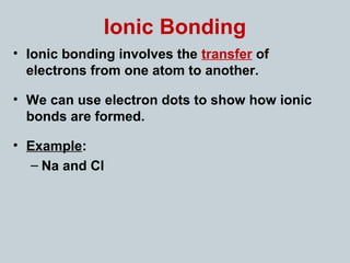 Unit 7.2 Ionic Bonding | PPT | Chemistry | Science