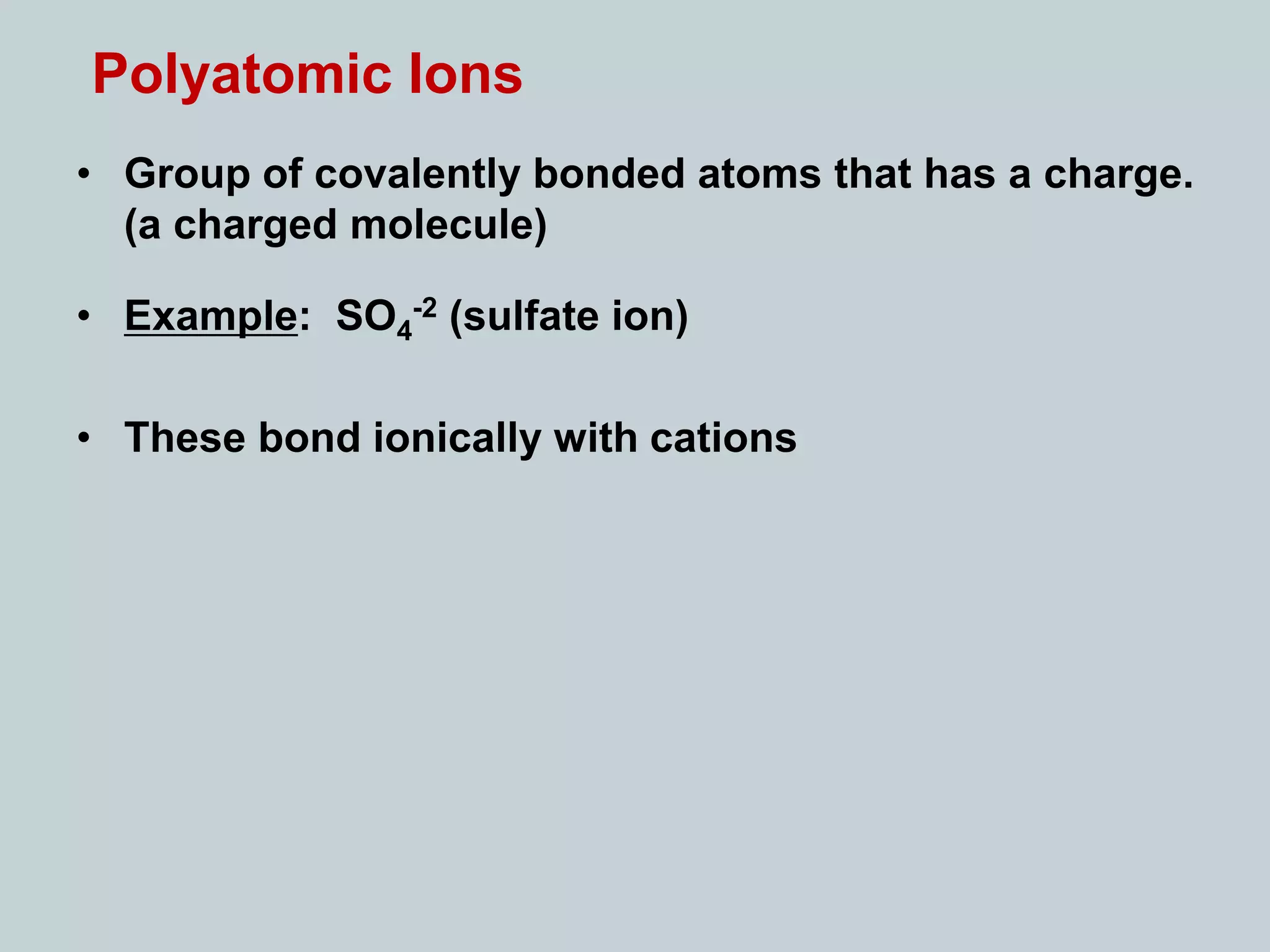 Ch. 7.3 Covalent Bonding | PPT