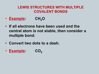 Ch. 7.3 Covalent Bonding | PPT