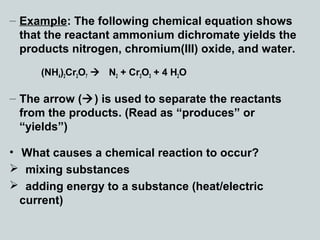 Unit 8.1 to 8.3 | PPT | Chemistry | Science