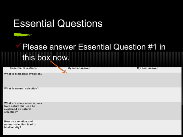 AP Biology Ch. 19 descent with modification | PPT