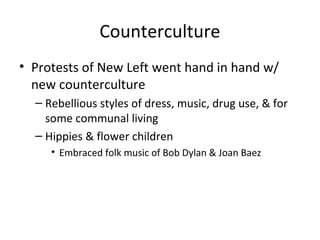 Counterculture of the 1960s | PPT