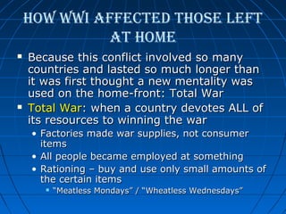 Chapter 29 WWI | PPT