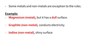 Ch.9.properties of matter and matterials | PPTX