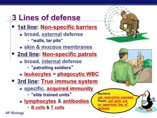 AP Biology Ch. 35 Immune System | PPTX