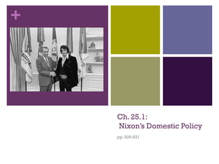 Nixon, Ford, & Carter (1969-1981) | PPT