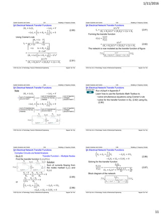 Ch.02 modeling in frequency domain | PDF